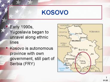 KOSOVO presentation | free to view