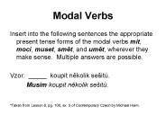 PPT – Modal Verbs PowerPoint presentation | free to download - id ...