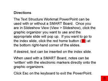 PPT – Directions PowerPoint presentation | free to view - id: 13373f-ZjRhZ