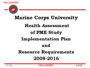 PPT – MARINE CORPS PLANNING PROCESS PowerPoint presentation | free to ...
