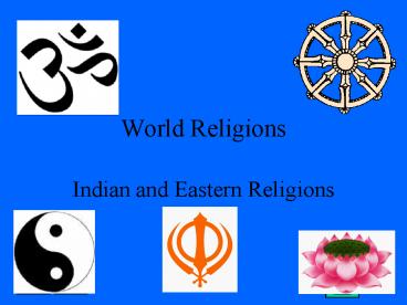 PPT – World Religions PowerPoint presentation | free to view - id ...