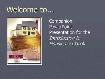 Housing Affordability presentation | free to view