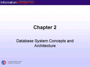 Database System Concepts and Architecture presentation | free to view