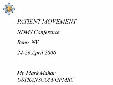 PATIENT MOVEMENT presentation | free to view
