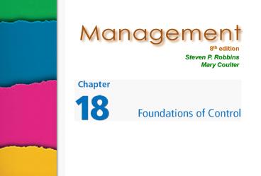 PPT – Management 8e. Robbins and Coulter PowerPoint presentation | free ...