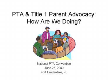 PTA presentation | free to view