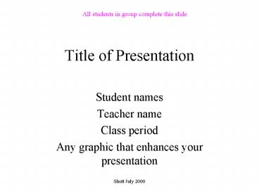 PPT – Student names PowerPoint presentation | free to view - id: 1e88c8 ...