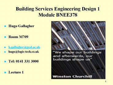 PPT – Hugo Gallagher PowerPoint presentation | free to view - id ...