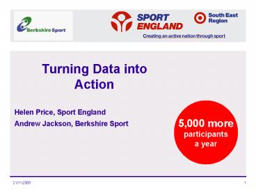 PPT – Turning Data into Action PowerPoint presentation | free to view ...