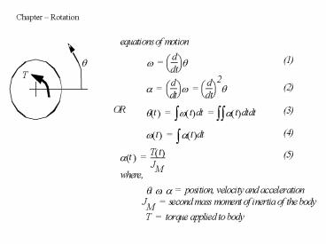 Chapter Rotation presentation | free to view