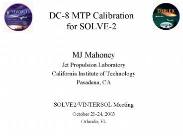 PPT – MJ Mahoney PowerPoint presentation | free to view - id: 1de9ef-ZDc1Z