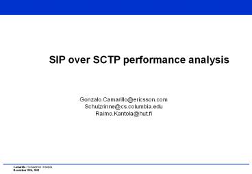 PPT – ISUP / SIP mapping PowerPoint presentation | free to download ...
