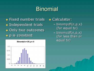 Binomial presentation | free to view