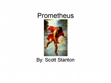 Prometheus presentation | free to view