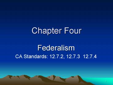 PPT – Chapter Four PowerPoint presentation | free to view - id: 1d98e1 ...