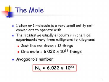 PPT – The Mole PowerPoint presentation | free to download - id: 1d900b ...