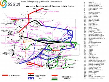 Western Interconnect Transmission Paths presentation | free to view