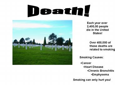 PPT – Death PowerPoint presentation | free to view - id: 15533e-ZDM3M