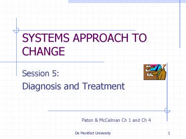 PPT – SYSTEMS APPROACH TO CHANGE PowerPoint presentation | free to view ...