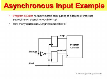 PPT – Asynchronous Input Example PowerPoint presentation | free to ...