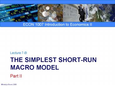 PPT – The Simplest ShortRun Macro Model PowerPoint presentation | free ...