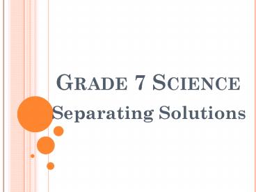 PPT – Grade 7 Science PowerPoint presentation | free to view - id ...
