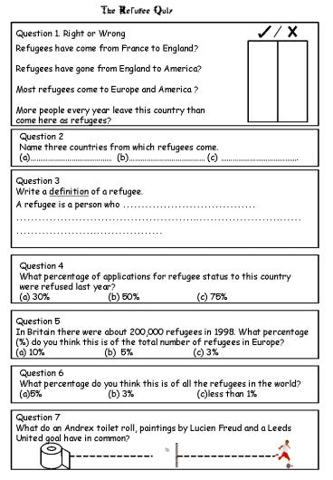 PPT – The Refugee Quiz PowerPoint presentation | free to view - id ...