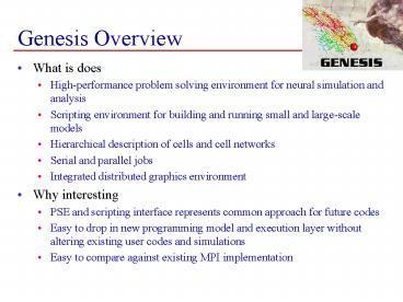 PPT – Genesis Overview PowerPoint presentation | free to view - id ...