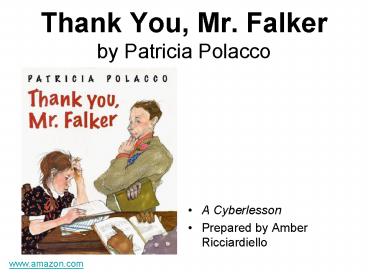 Thank You, Mr' Falker by Patricia Polacco presentation | free to view