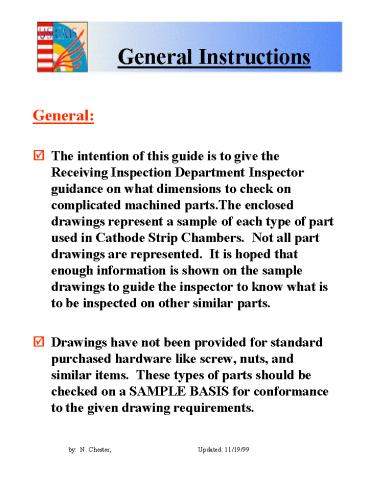 PPT – General Instructions PowerPoint presentation | free to view - id ...