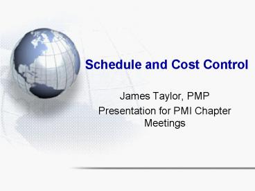 PPT – Schedule and Cost Control PowerPoint presentation | free to view ...