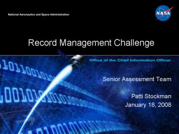 PPT – Record Management Challenge PowerPoint presentation | free to ...