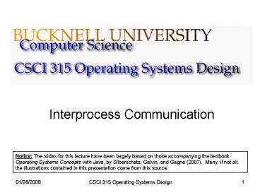 Interprocess Communication presentation | free to download