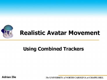 Realistic Avatar Movement presentation | free to download