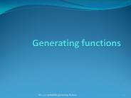 PPT – Probability Density Functions PowerPoint presentation | free to ...