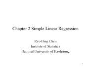 PPT – Simple Linear Regression PowerPoint presentation | free to ...