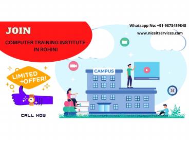 Computer Training Institute in Rohini (1) Photo Slideshow | free to ...