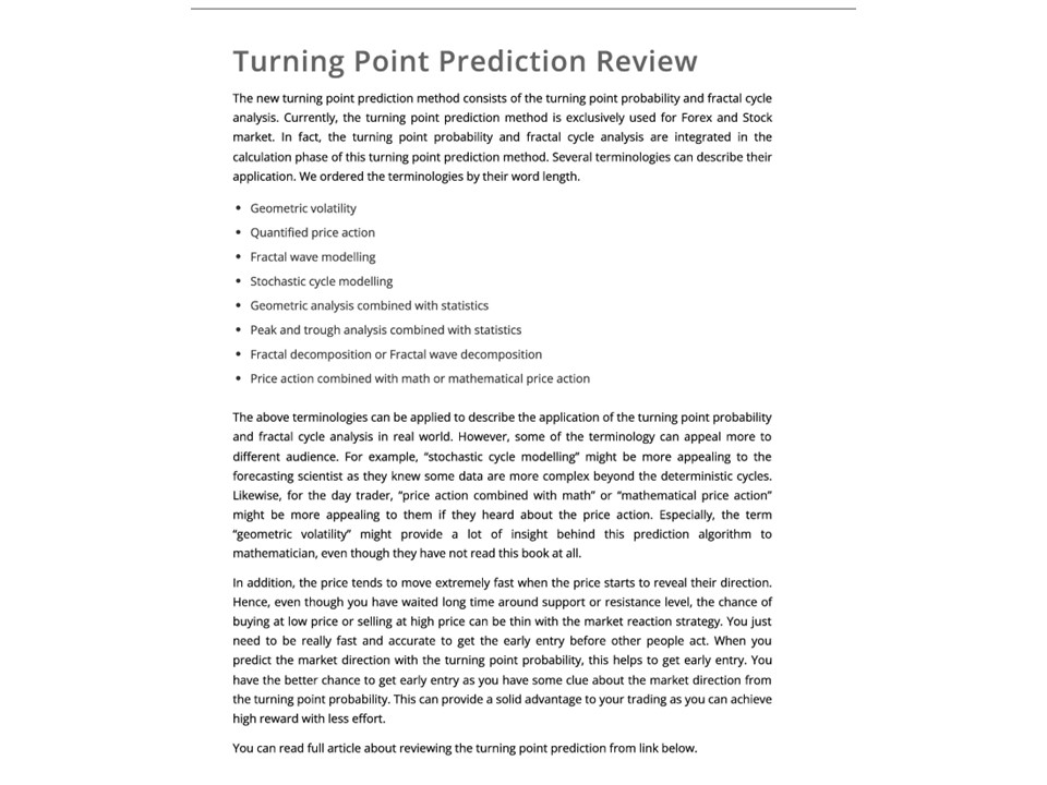 PPT – Turning Point Prediction Review PowerPoint presentation | free to ...