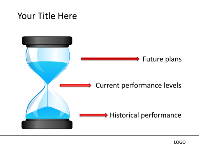 PowerPoint Slide - Time Diagram - Blue - 3 Points - mp-197 ...