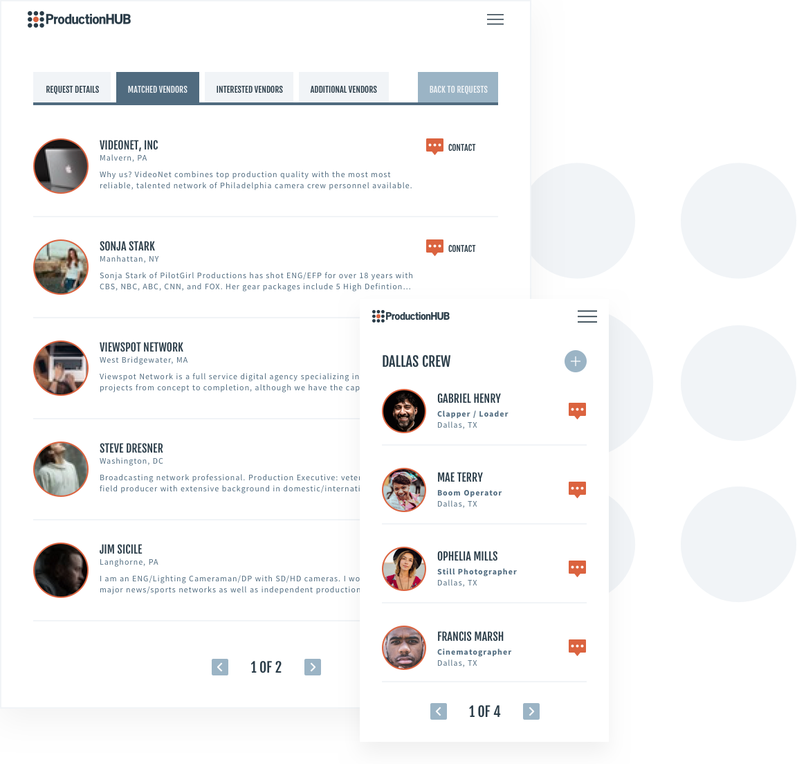 Find Crews & Vendors | Film & TV Crews | ProductionHUB