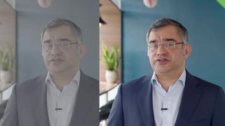 Two Camera - Corporate CEO interview Setup - SONY 4K SLOG3 and Lighting ...