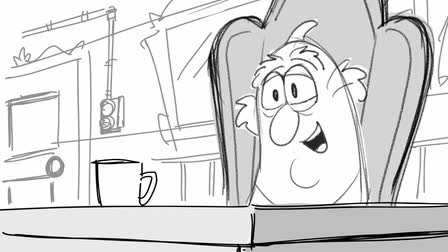 "Veggie Tales" Storyboard by Bryan Baugh. 2020. | ProductionHUB