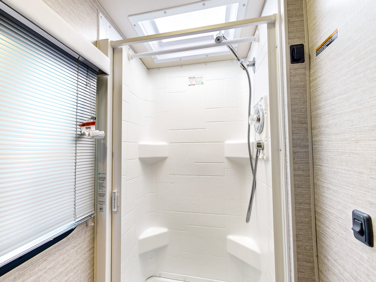 The exterior height of the Winnebago View 24D is 11 feet while the ...