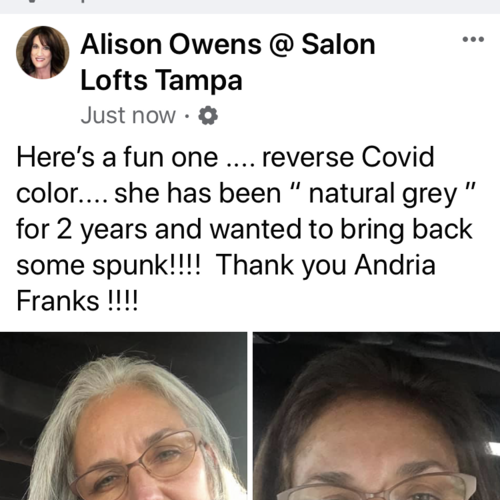 Alison Owens - Hair Stylist, S. Dale Mabry - Tampa, Florida