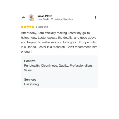 Lester Miranda - Hair Stylist, Westchase - Tampa, Florida