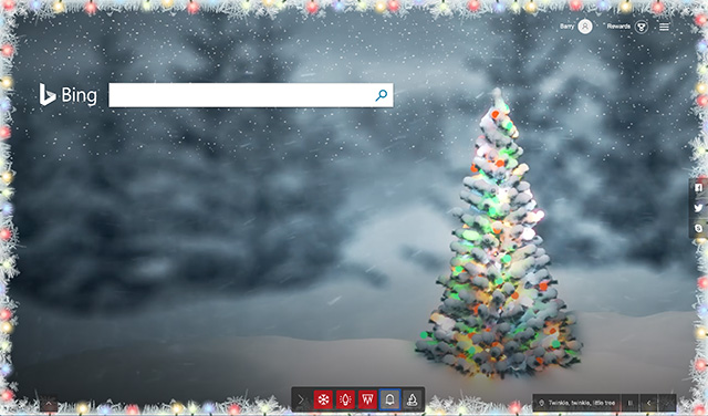 Happy Holidays & Christmas Day Logos & Themes From Google, Bing, Yahoo ...