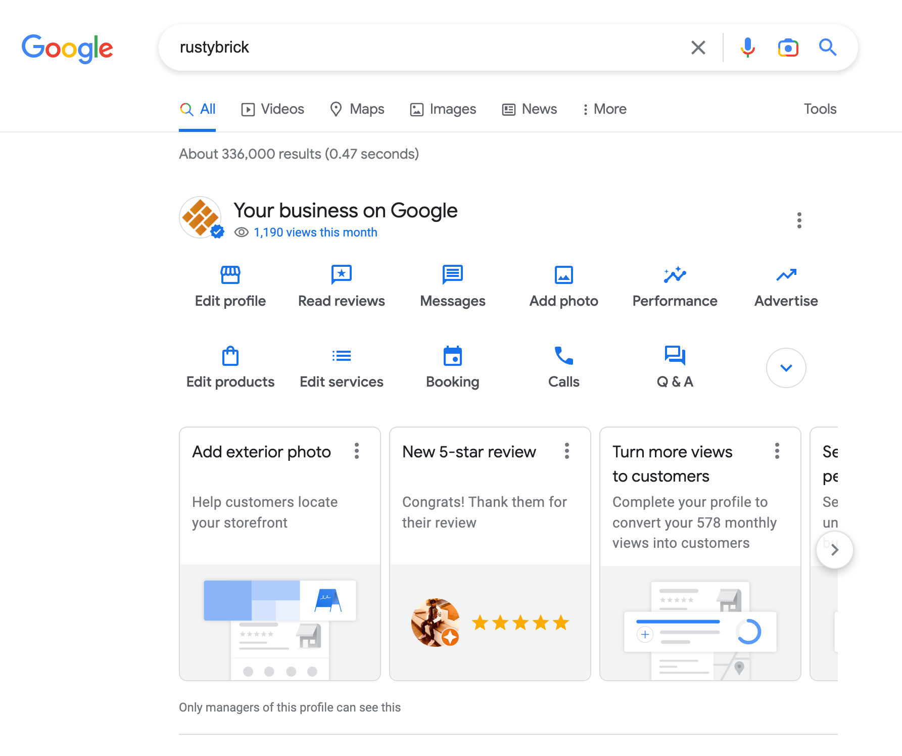 Google Business Profile Web Search Menu Now Rolling Out Entireweb 