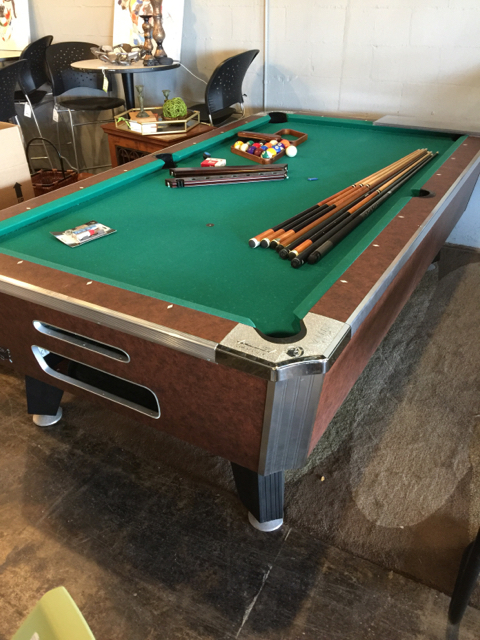 Valley Dynamo Commercial Pool Table | Invio Fine Furniture Consignment