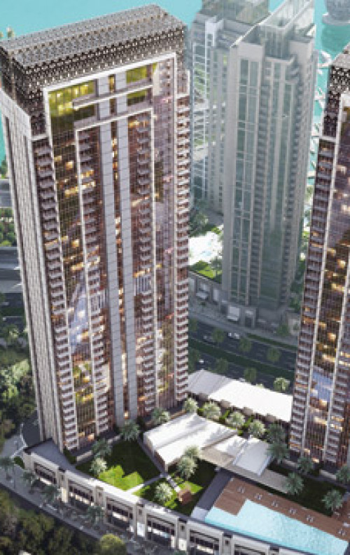 Creekside 18 Building Tower 1 - The Skyscraper Center