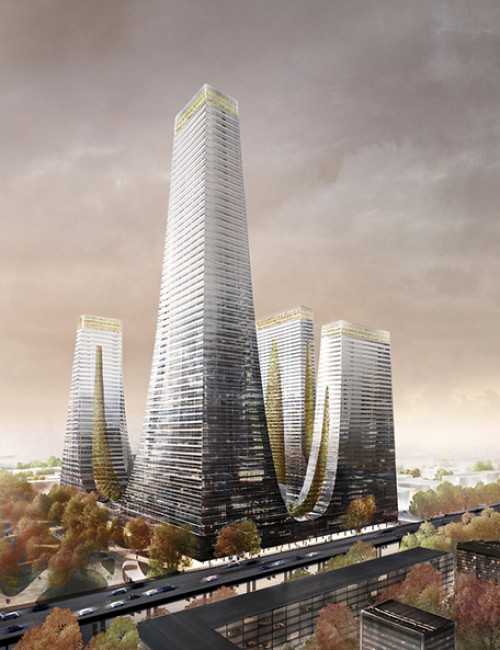 Cradle Towers of Zhengzhou 1 - The Skyscraper Center